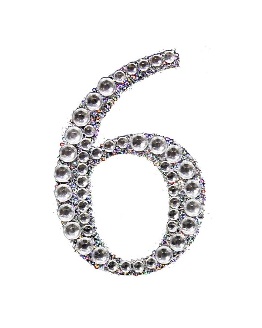 rhinestone number