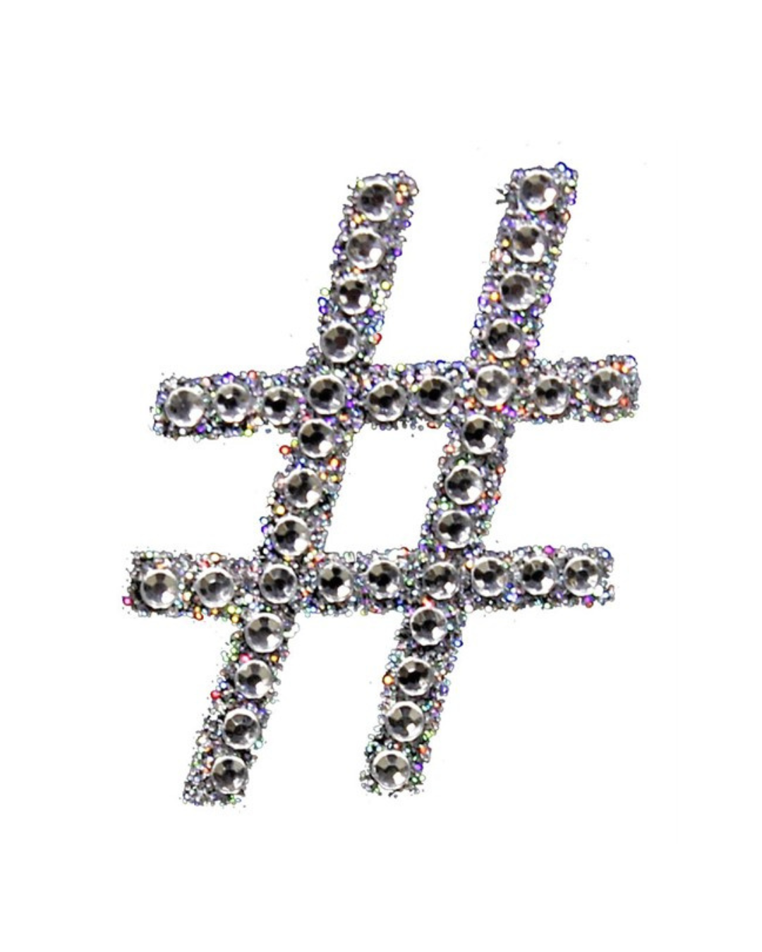 rhinestone number