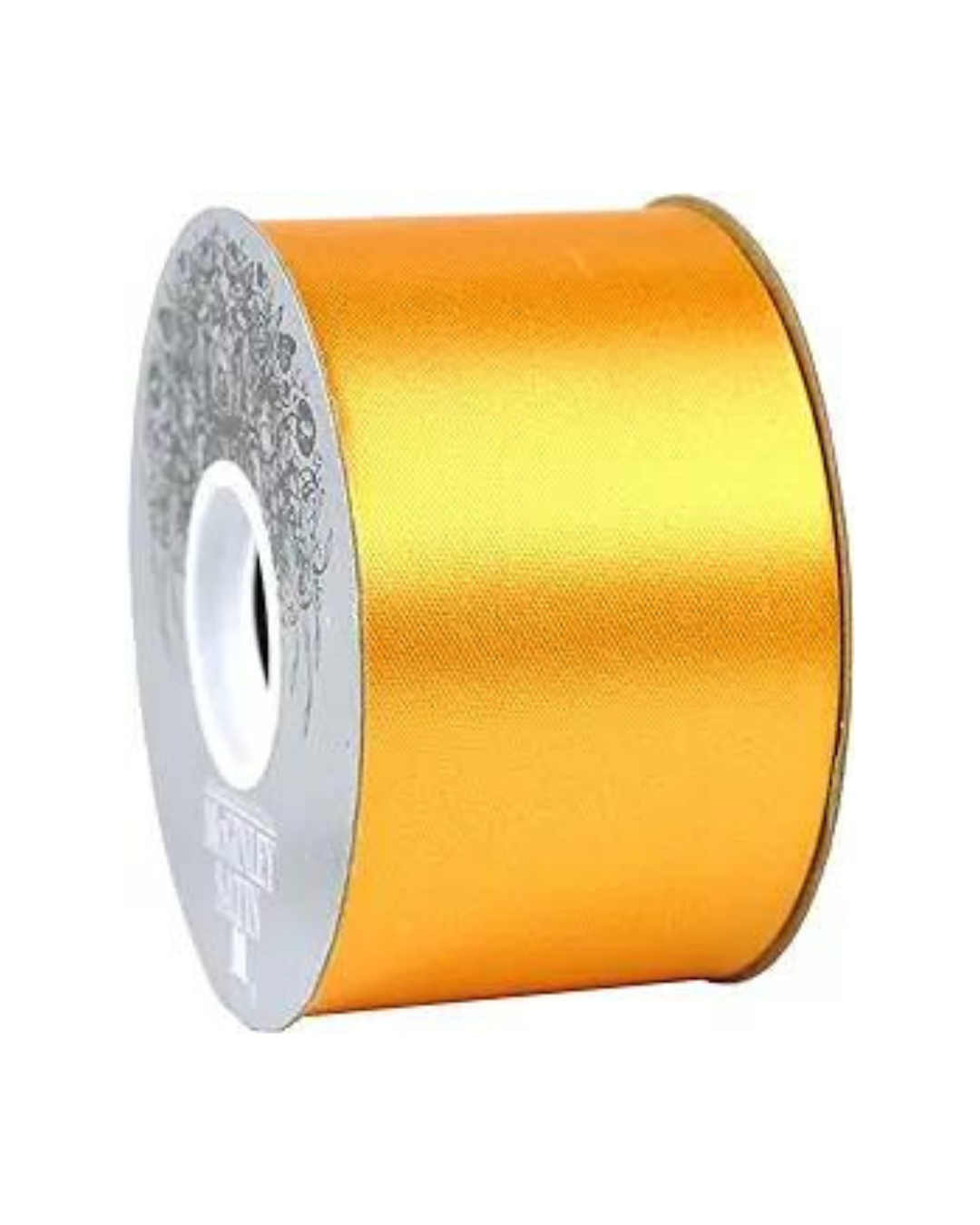 Gold Satin Acetate Ribbon | Amistad Floral & Crafts LLC